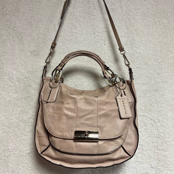 Coach | Bags | Authentic Coach Leather Purse With Long Strap | Poshmark